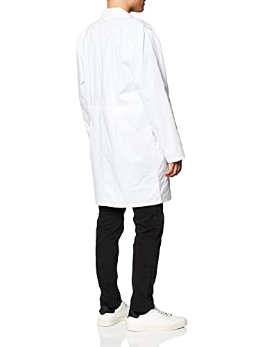 Dickies unisex adult Signature 37" medical lab coats, White, 4X-Large US