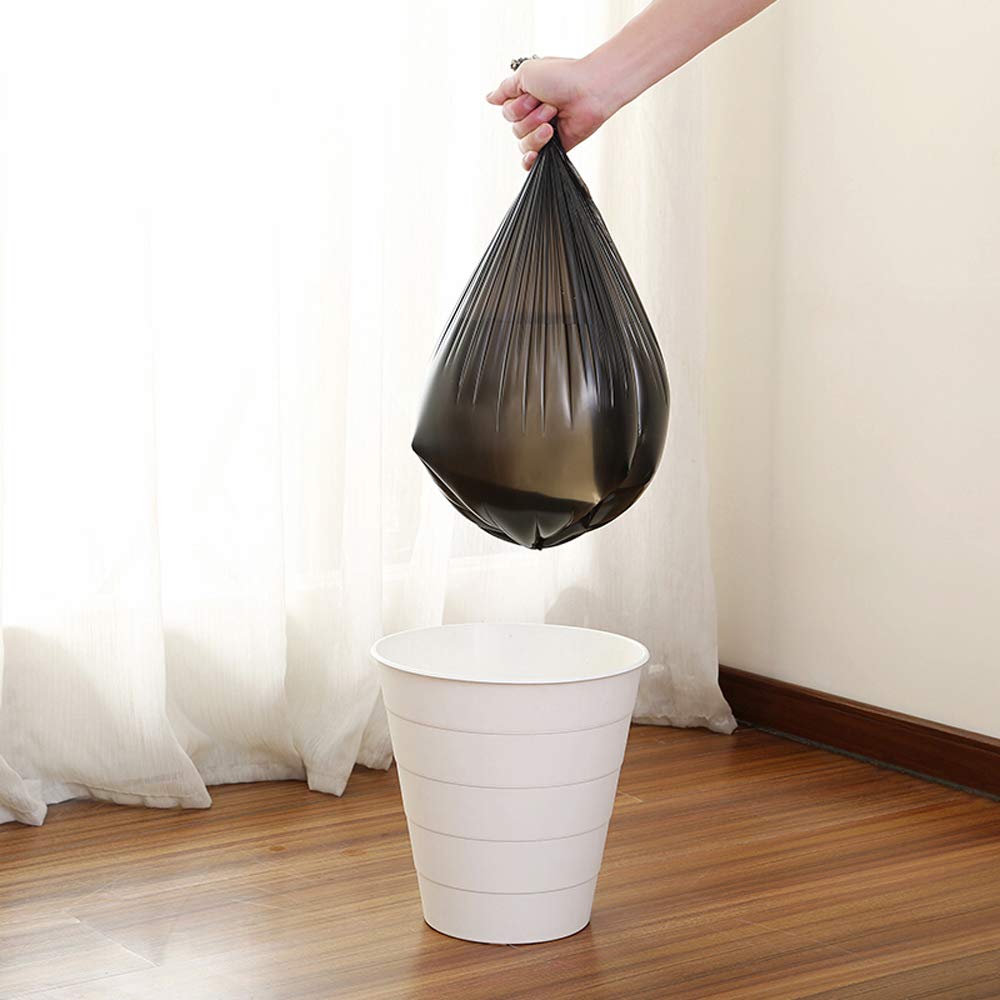 Nicesh 2.6 Gallon Diaper Trash Bags, 250 Counts, Black