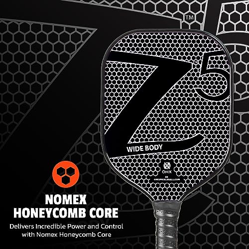 Onix Composite Z5 Pickleball Paddle, Black