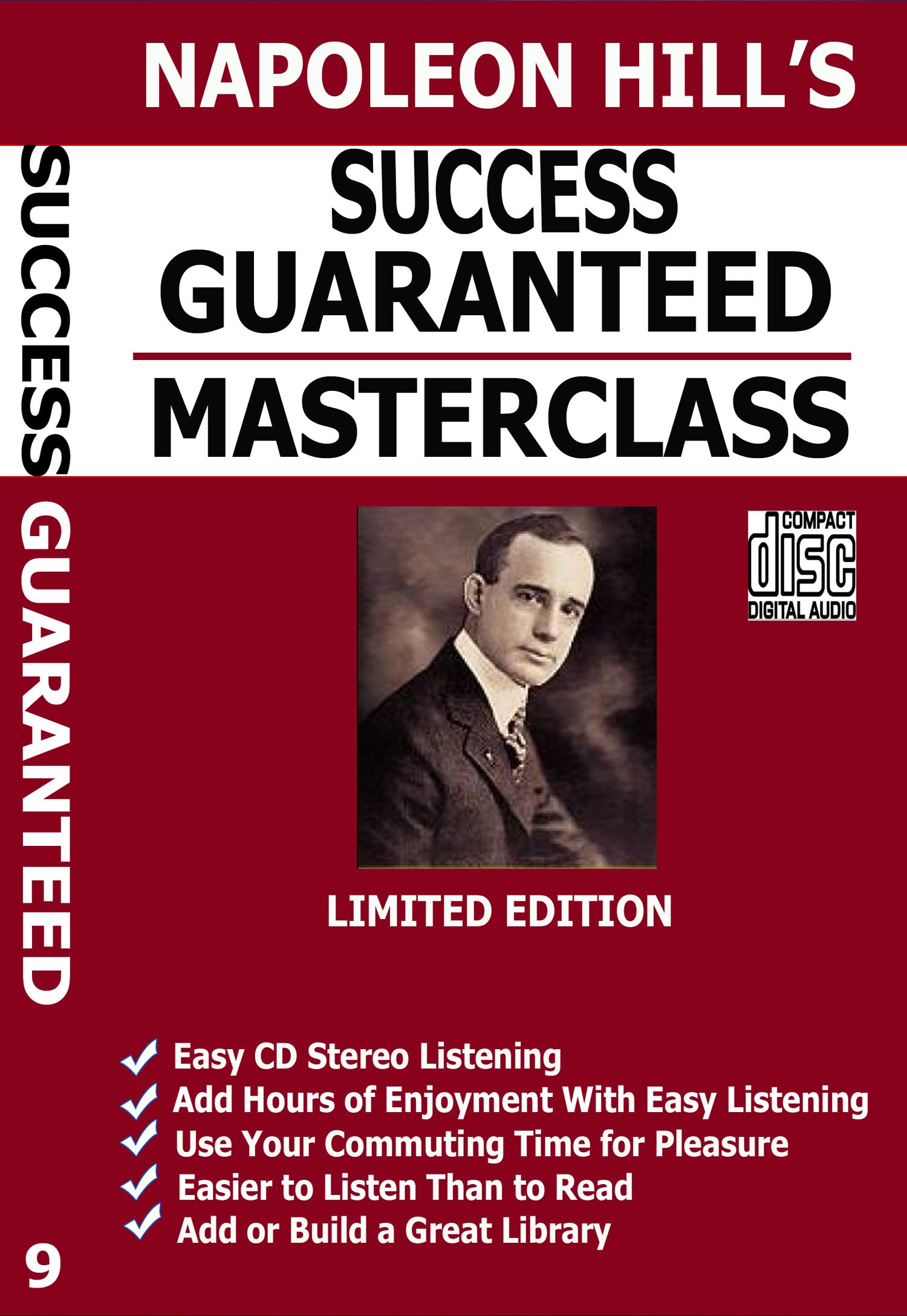 Napoleon Hill Audio Cd- Original Series Set Laws of Success Collection Gifts