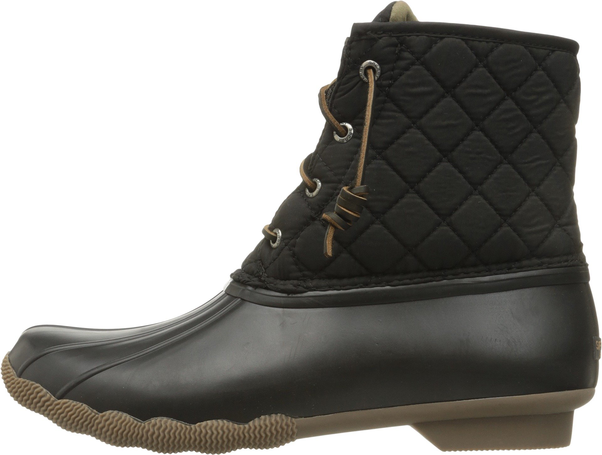 Sperry Women's Saltwater Boots, Black, 8