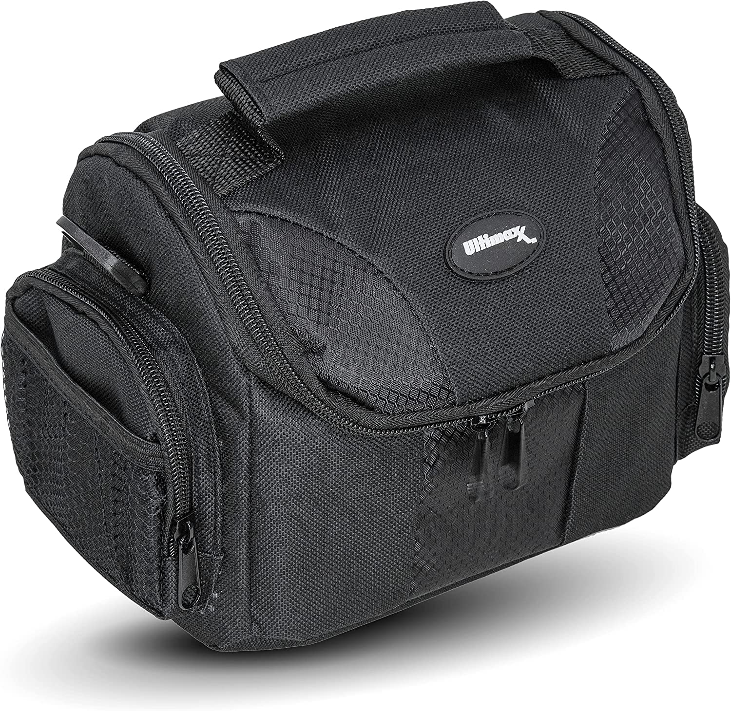 Medium Soft Padded Digital SLR Camera Travel Case/Bag with Clip-on Detachable and Adjustable Strap for Fujifilm FinePix XF1, X-E1, X-E2, X-PRO1, X10, X20, X30, X100, X100S, X100T & More