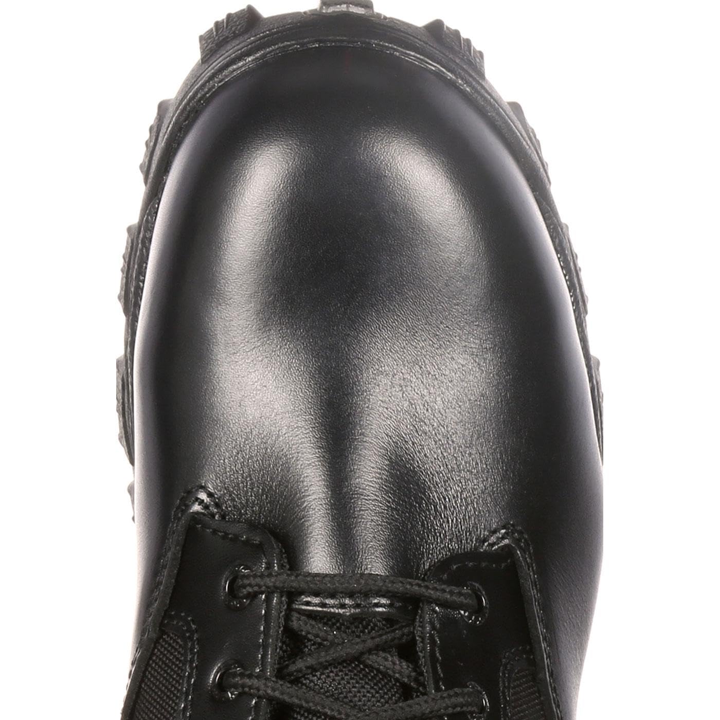 ROCKY Alpha Force Zipper Waterproof Public Service Boot, Black, Size 15(WI)