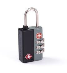 Swiss Gear Travel Sentry 3 Dial Combination Locks & Luggage Tags - Set of 2 Each4