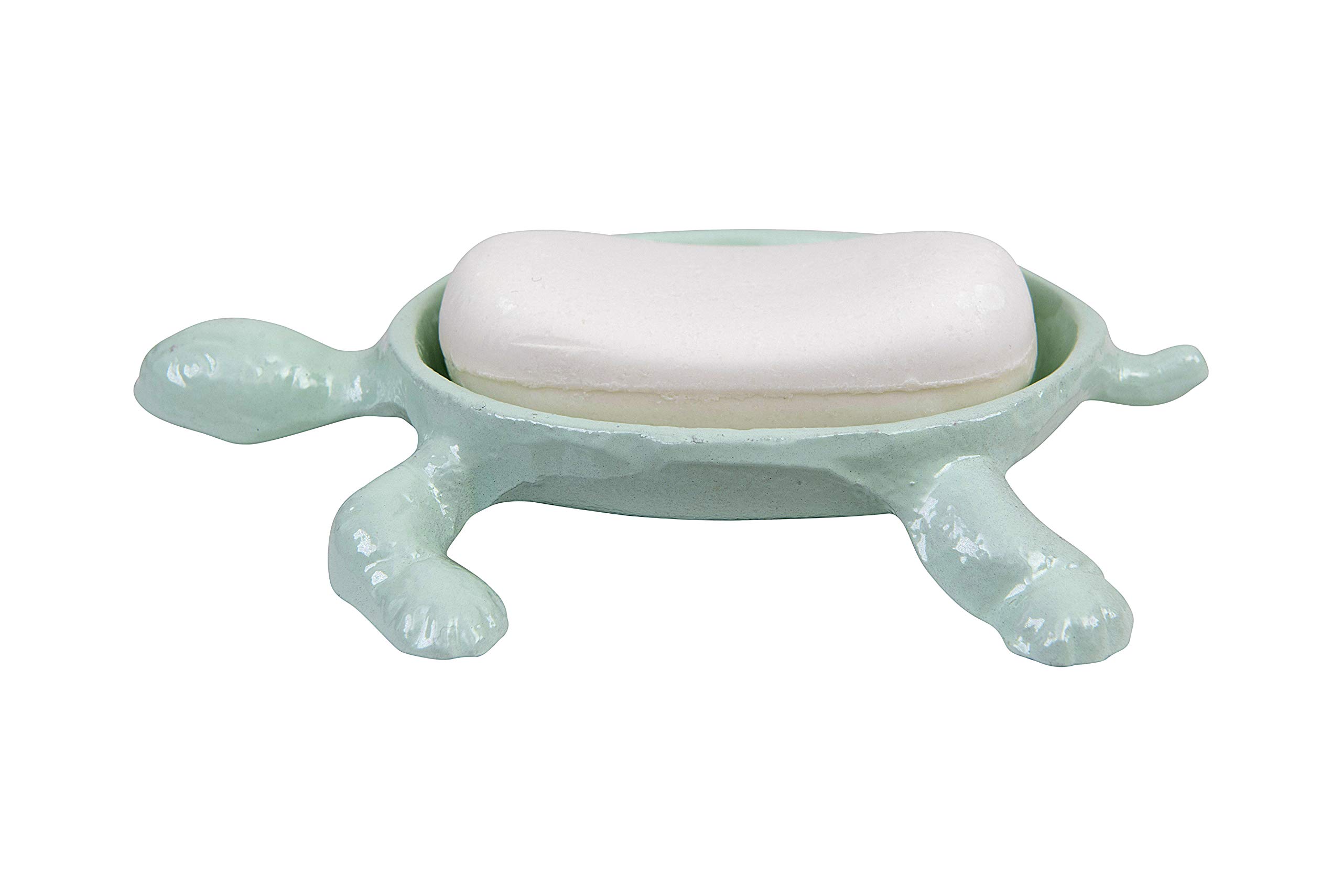 Creative Co-Op Cast Iron Turtle Soap Dish