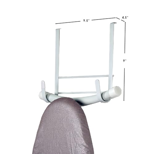 Home Basics Over The Door Ironing Board Holder