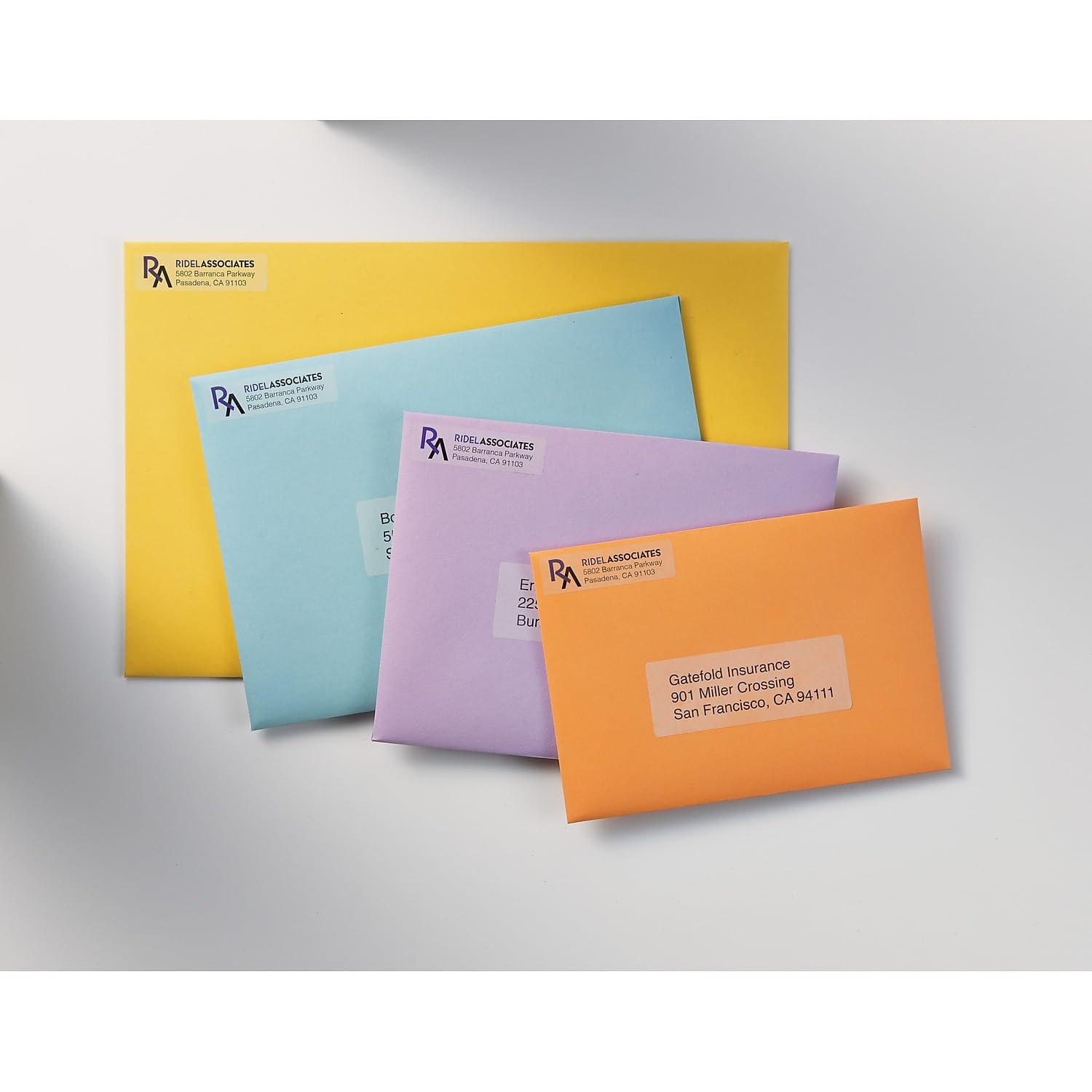 Avery 5667 Matte Clear Easy Peel Return Address Labels, Laser, 1/2 x 1 3/4, 2000/Box