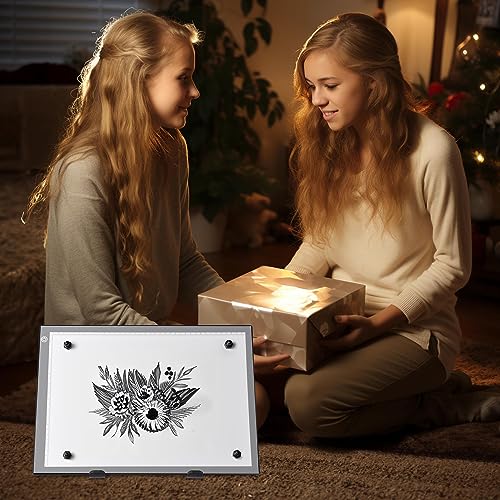 Yescom A3 LED Light Pad 17"x12" Light Box for Tracing Diamond Painting Light Board with Stand USB Power Artists Drawing Sketching Tattoo Animation