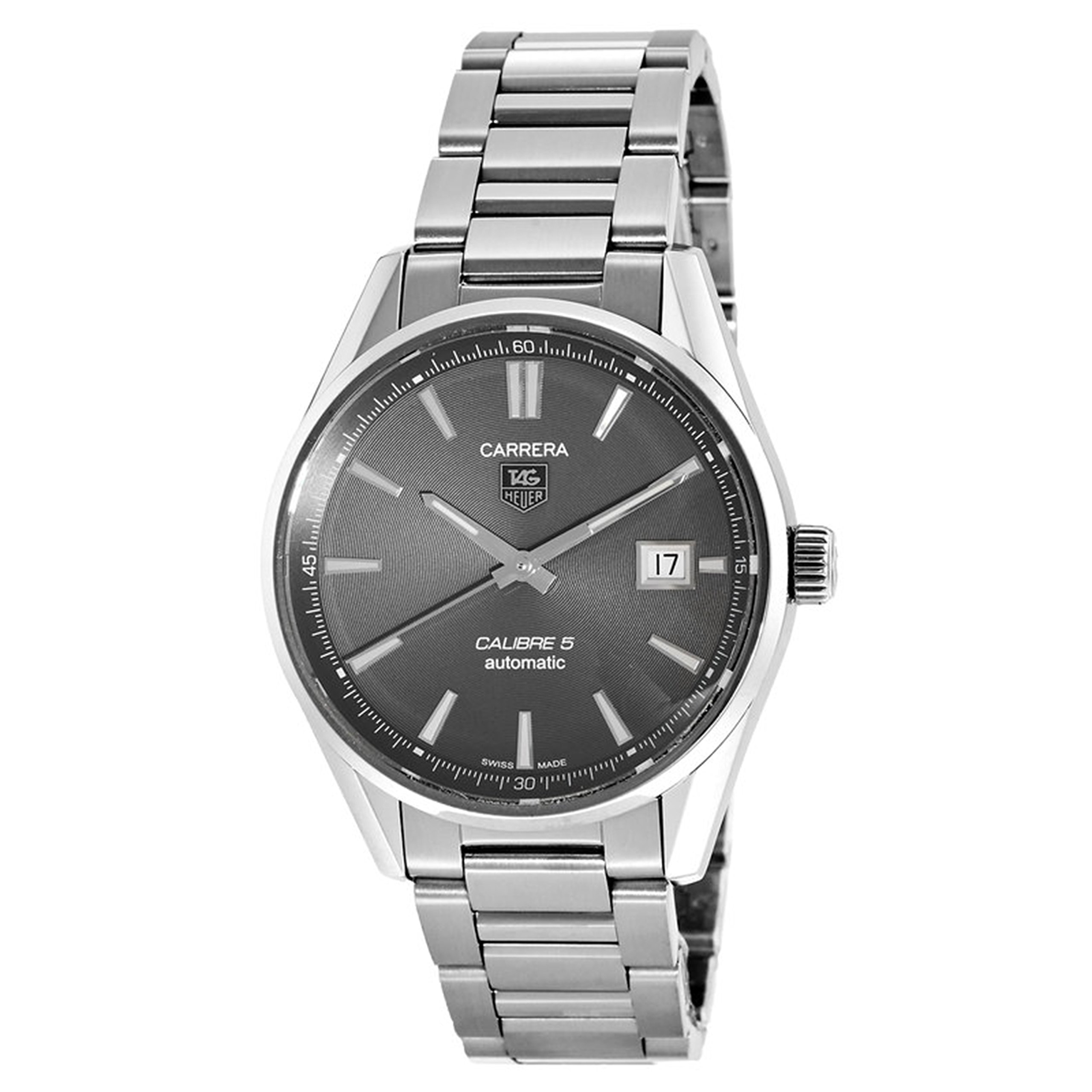 Tag Heuer Mens Carrera Stainless Steel Watch