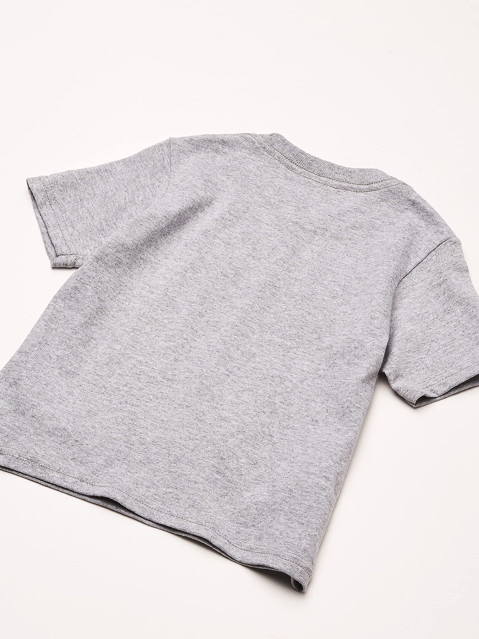 Sesame Street boys Sesame Street Short Sleeve T-shirt - Elmo, Cookie Moster T Shirt, Gray, 4 US