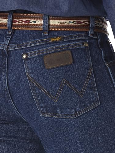 Wrangler Men's Premium Performance Advanced Comfort Cowboy Cut Reg Jean, Mid Stone, 44W x 32L