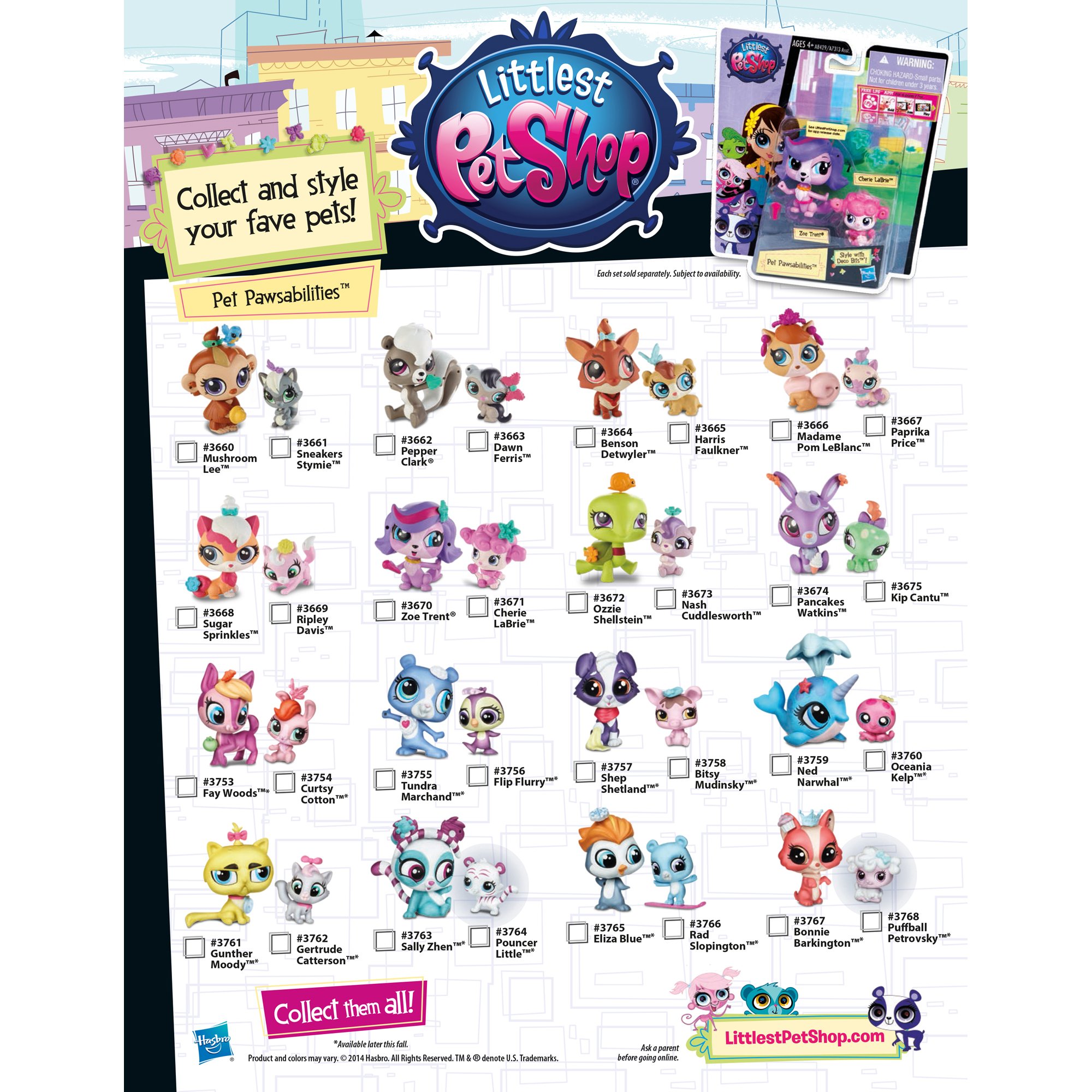 Littlest Pet Shop Panda and Tiger