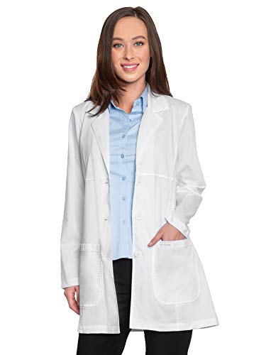 Med Couture Women's Vivi Chic Lab Coat, White, X-Small