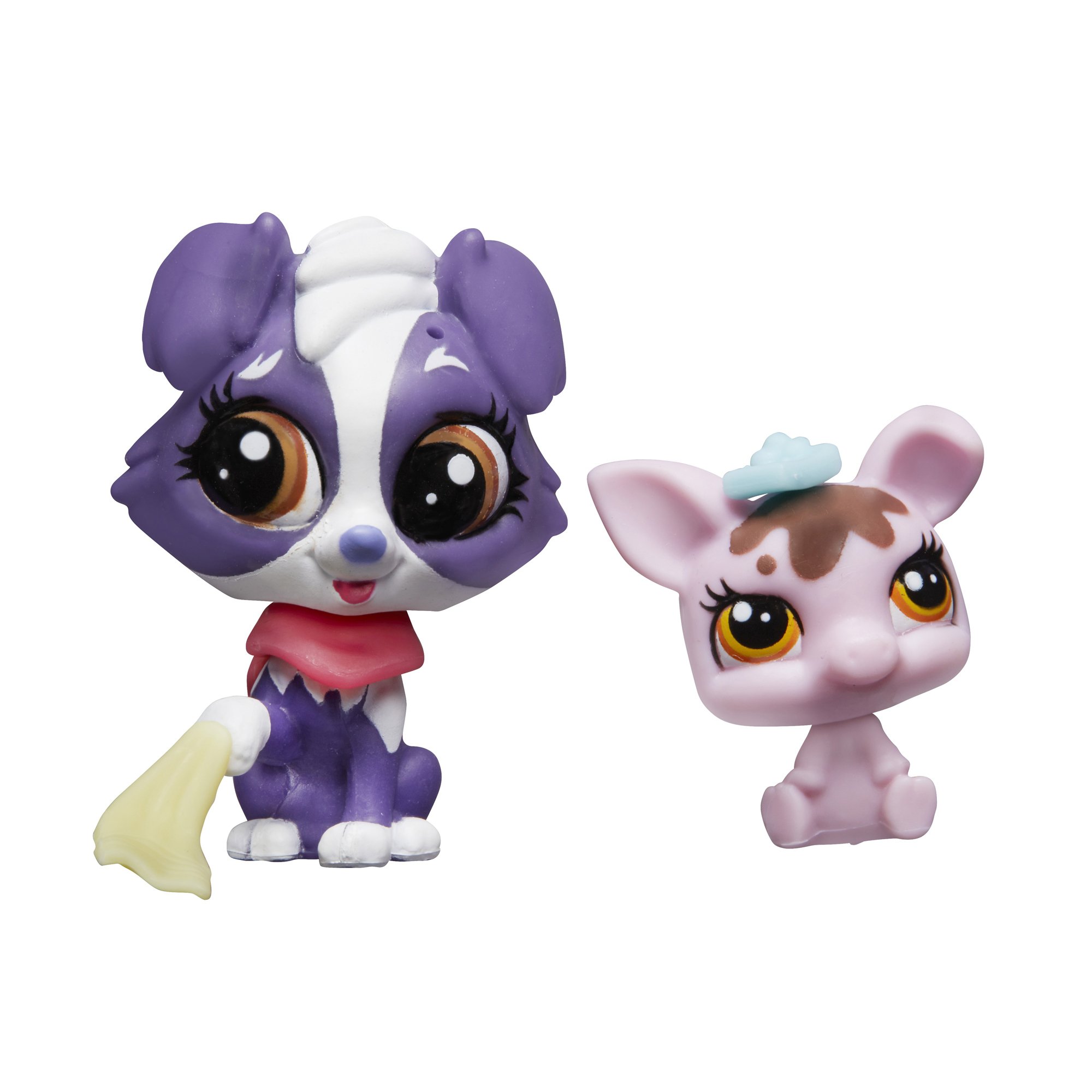 Littlest Pet Shop Border Collie and Piglet