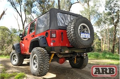 ARB 5750300 Tire Carrier for Wrangler JK/TJ/YJ Bumpers