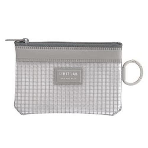 LIHITLAB Travel Case, Mesh, 5.6 x 3.7 inches, Sea-Green (F234-Sea-Green)