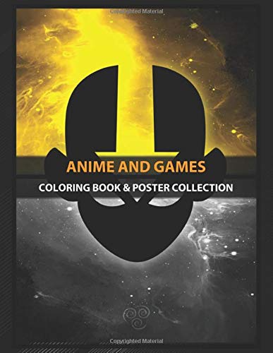 Coloring Book & Poster Collection: Anime And Games Air Anime & Manga