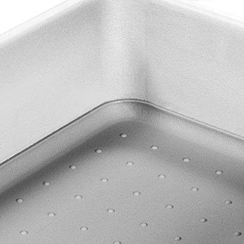 madesmart Classic Mini Utensil Tray, Soft Grip, Non-Slip Kitchen Drawer Organizer, 2 Compartments, Multi-Purpose Home Organization, BPA Free, White