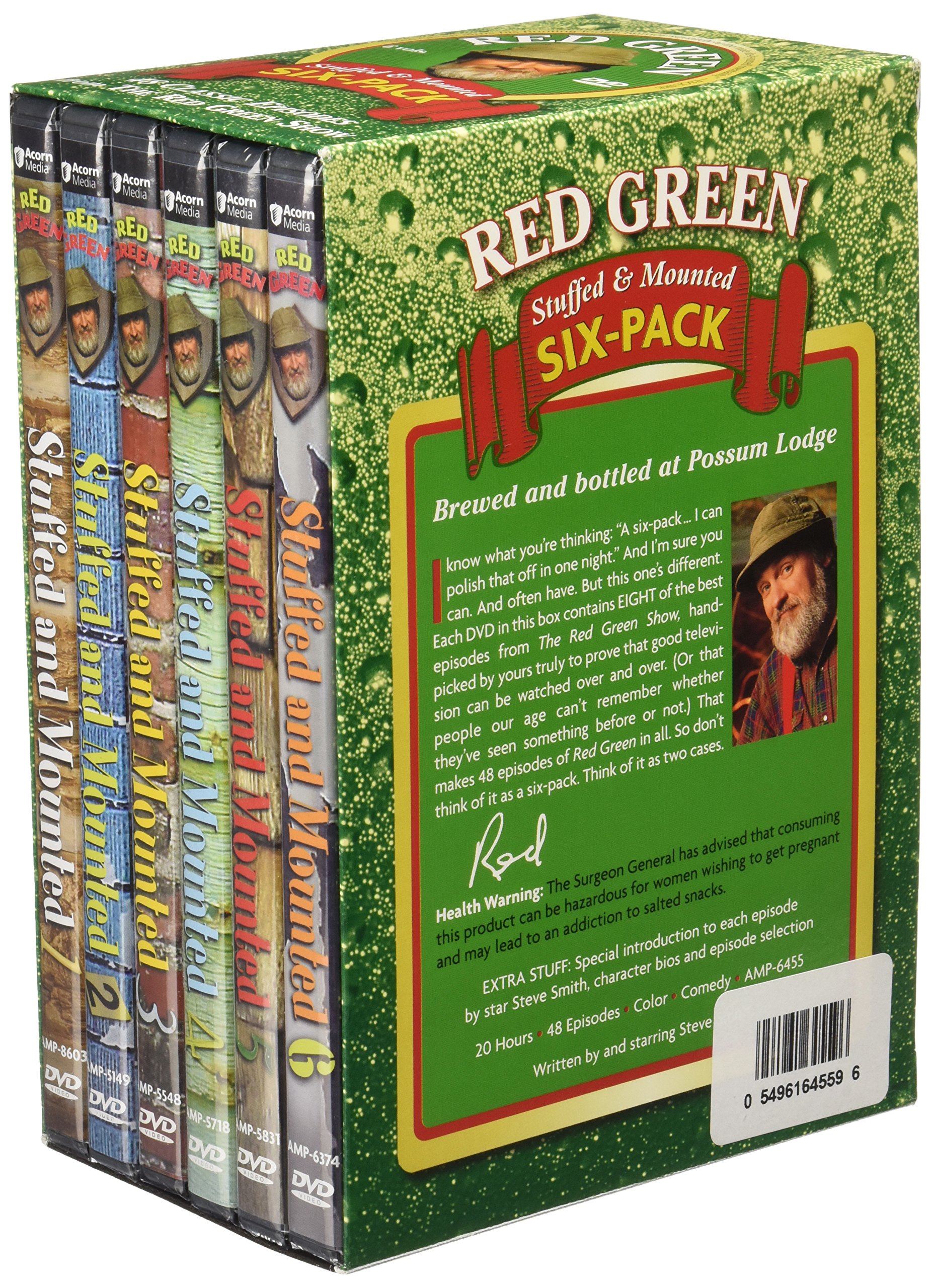 Red Green Stuffed and Mounted Six Pack