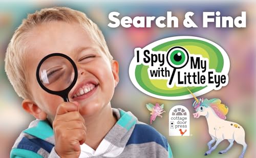 I Spy With My Little Eye Unicorn Wish & Find - Kids Search, Find, and Seek Activity Book, Ages 3, 4, 5, 6+
