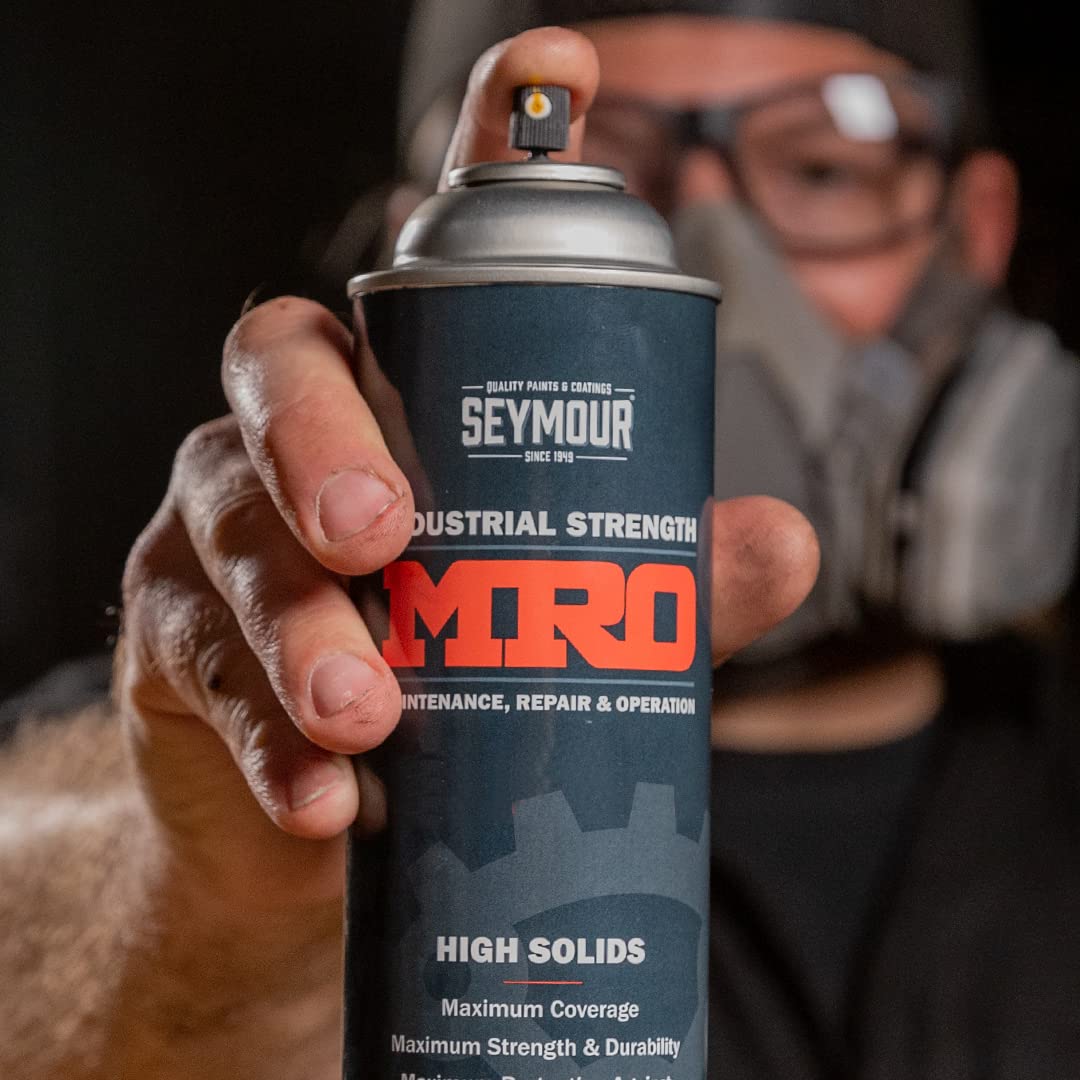 SEYMOUR 620-1425 Industrial MRO High Solids Spray Paint, Light Blue 16 Ounce (Pack of 1)