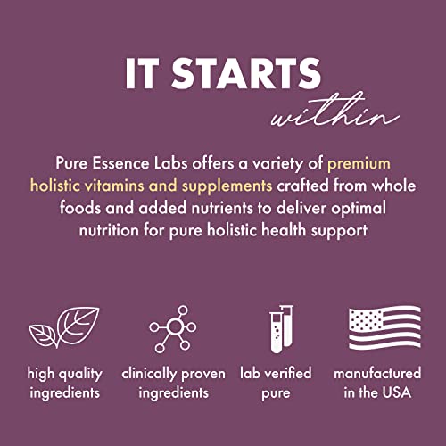 Pure Essence Labs Ionic Fizz Magnesium Plus, Anti-Stress Supplement Drink Powder, Gluten Free and Non-GMO Magnesium Powder (Mixed Berry, 6.03 Ounce (Pack of 1))