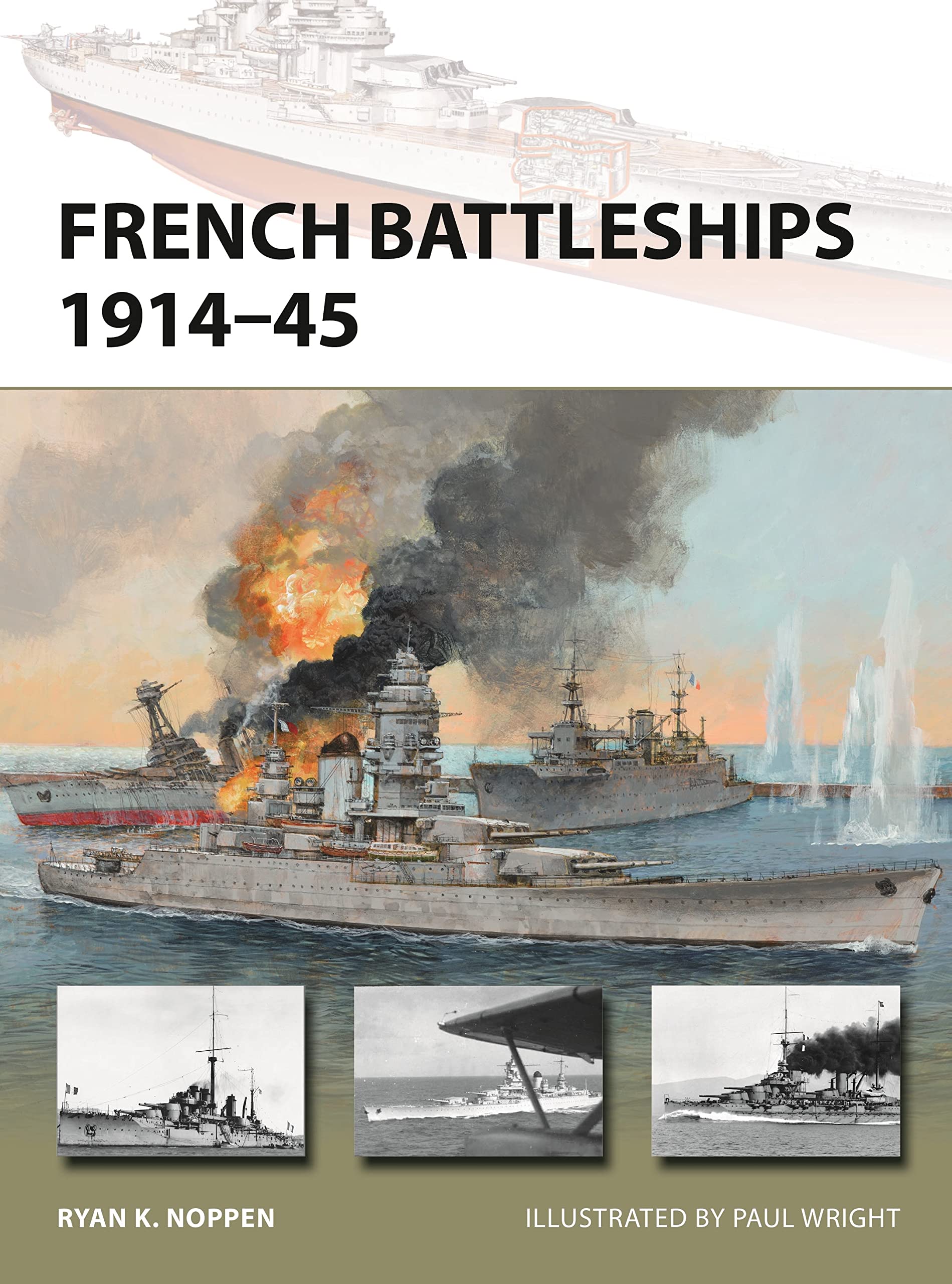 French Battleships 1914–45 (New Vanguard, 266)