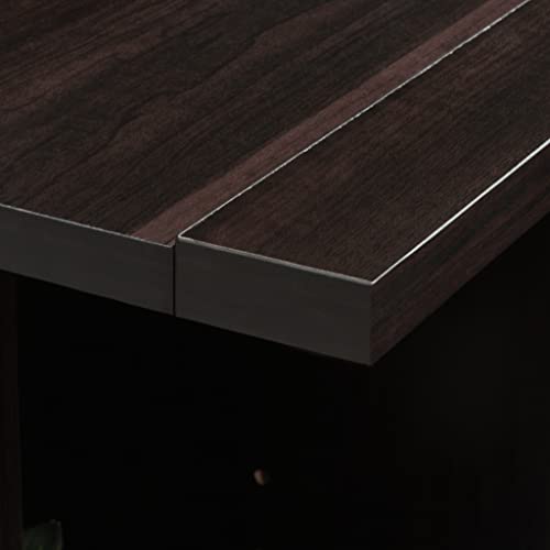 Sauder Beginnings Panel TV Stand, For TV's up to 42", Cinnamon Cherry finish