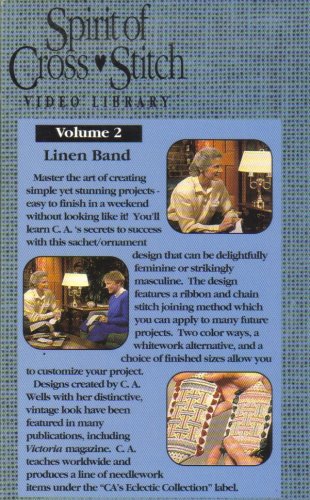 Spirit Of Cross Stitch (Vol. 1, Number 2) ~ Linen Band Ornament