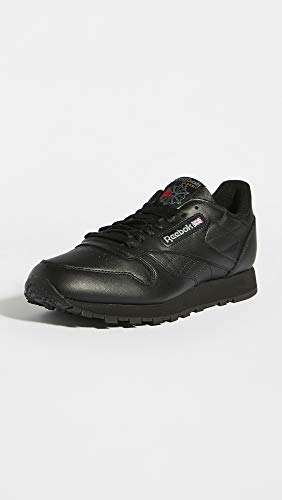 Reebok Men's Classic Leather Sneaker, US-Black, 13