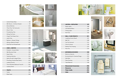 Black and Decker The Complete Guide to Bathrooms Updated 6th Edition: Beautiful Upgrades and Hardworking Improvements You Can Do Yourself (Black & Decker Complete Photo Guide)