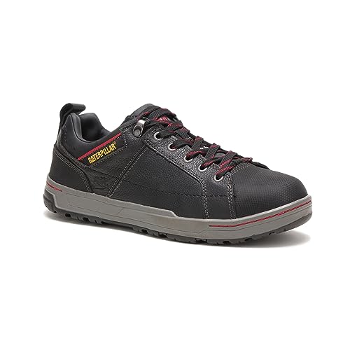 Cat Footwear Men's Brode Steel Toe Work Shoe, Black, 9.5