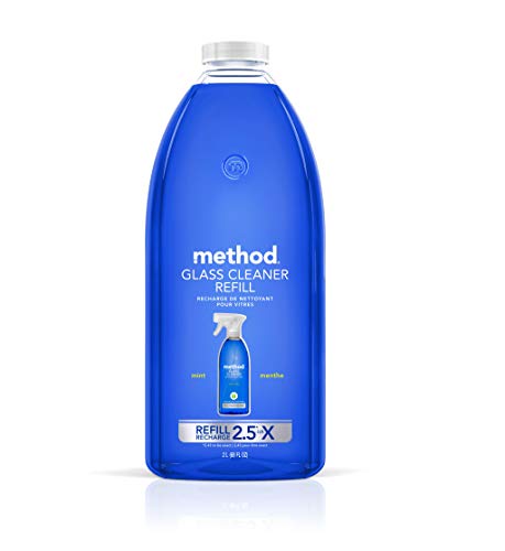 Method Glass Cleaner + Surface Cleaner Refill, Mint, 68 Ounce