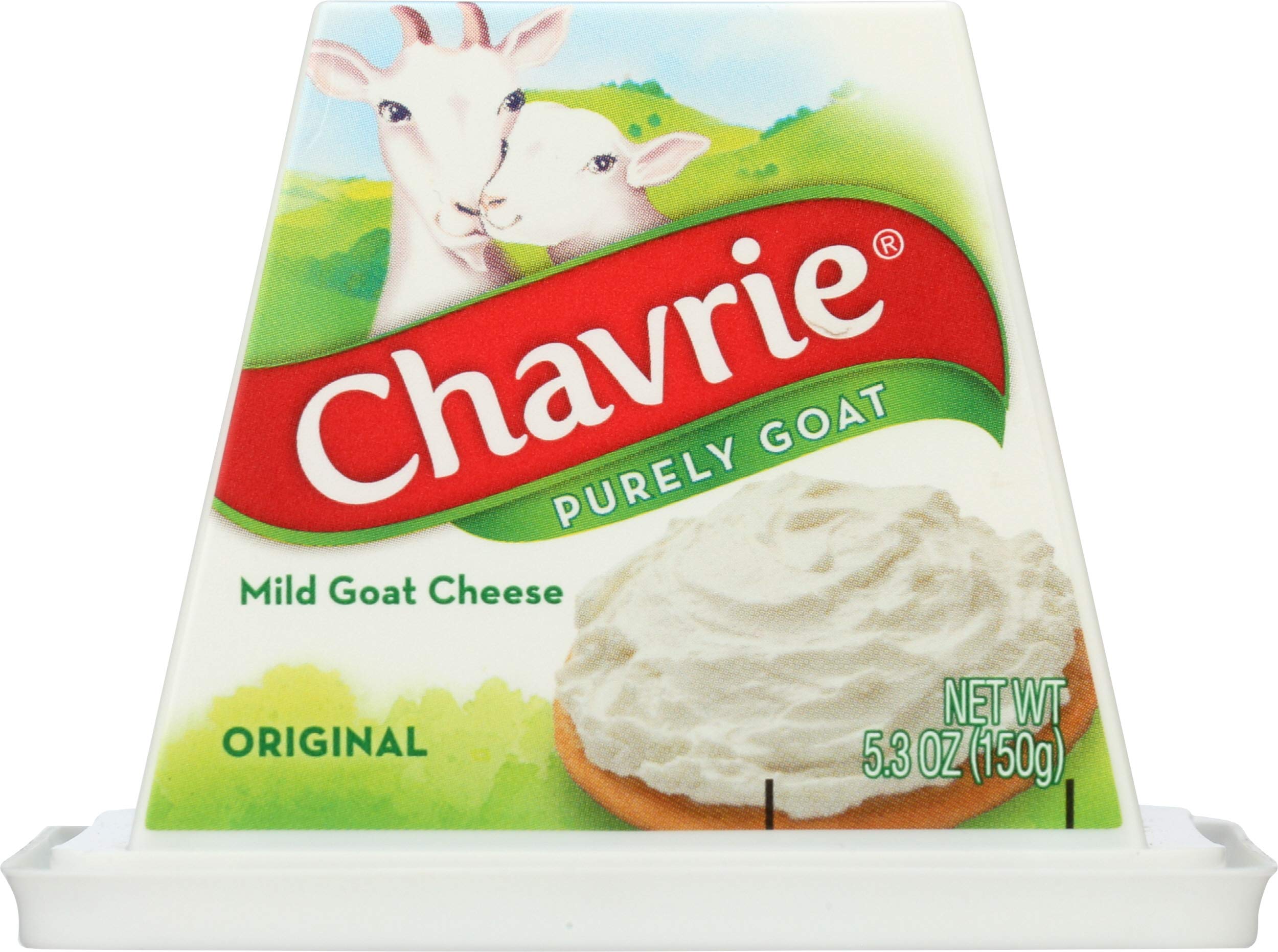 Chavrie, Plain Goat Cheese, 5.3 Ounce