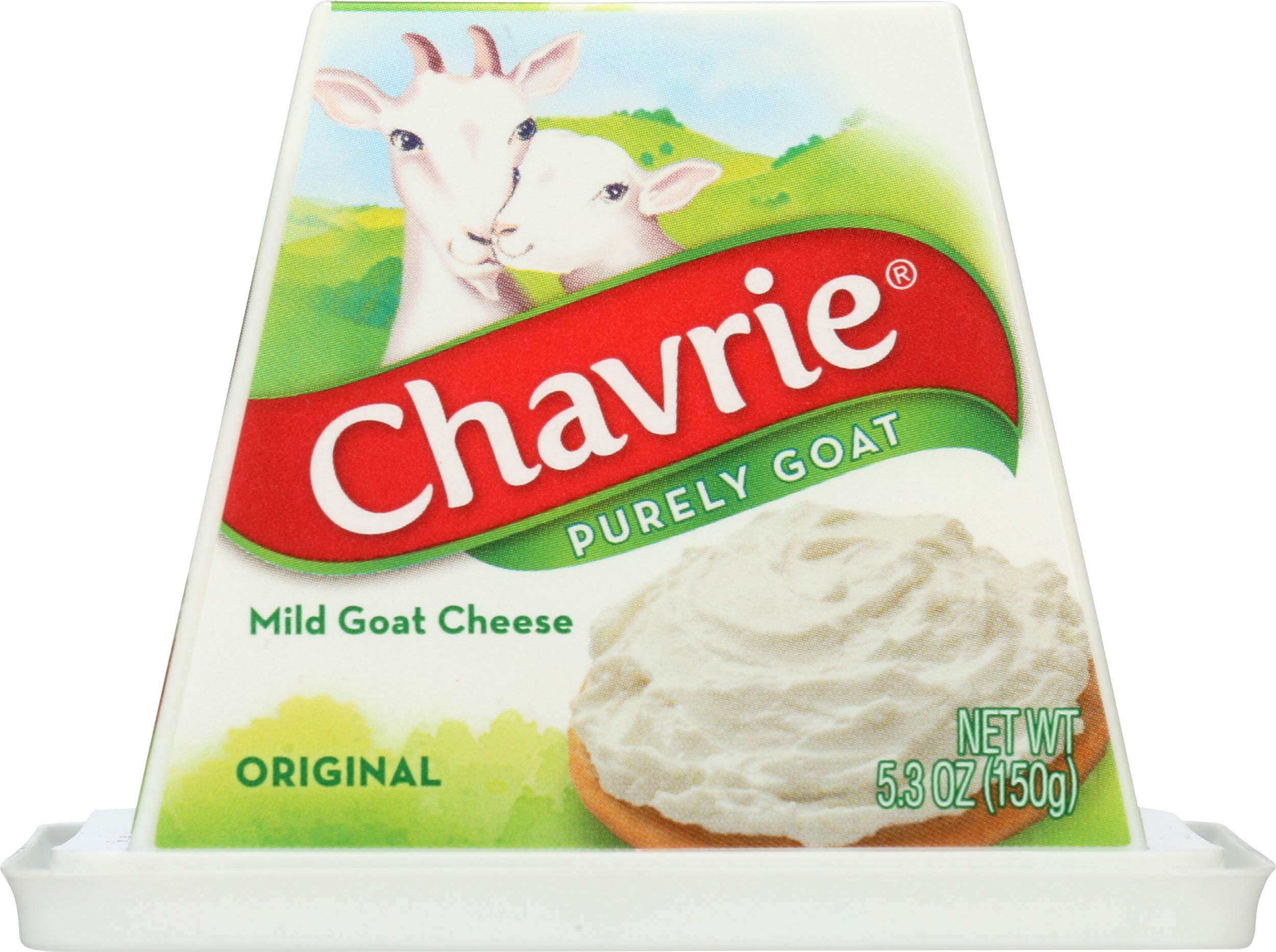 Chavrie, Plain Goat Cheese, 5.3 Ounce