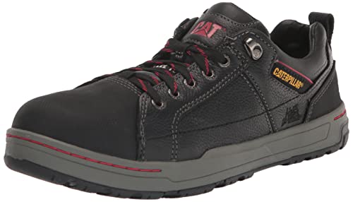 Cat Footwear Men's Brode Steel Toe Work Shoe, Black, 9.5