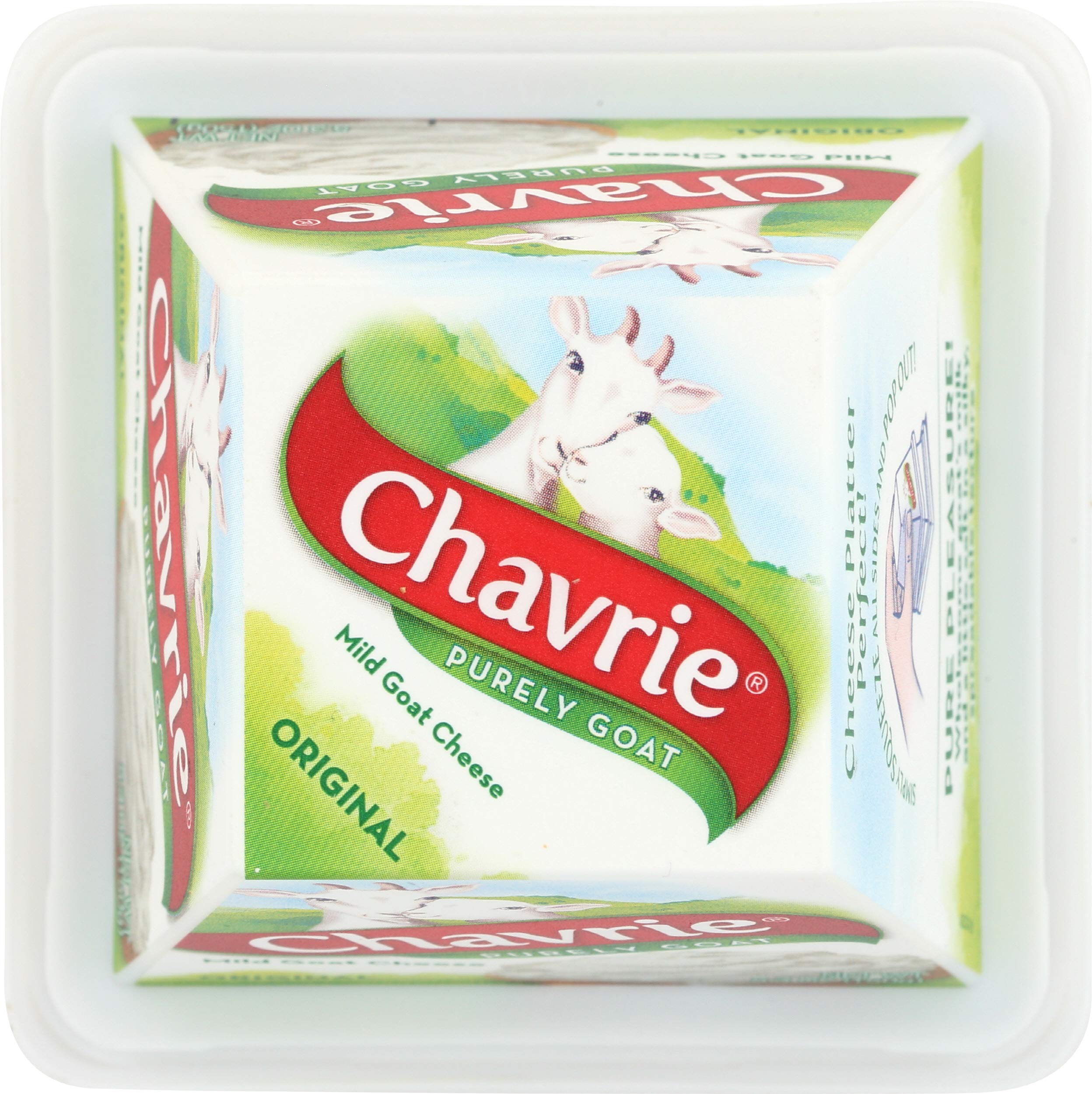 Chavrie, Plain Goat Cheese, 5.3 Ounce
