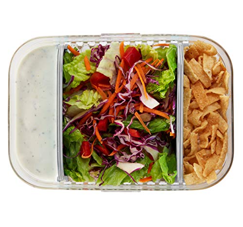 PackIt Mod Lunch Bento Food Storage Container, Steel Gray