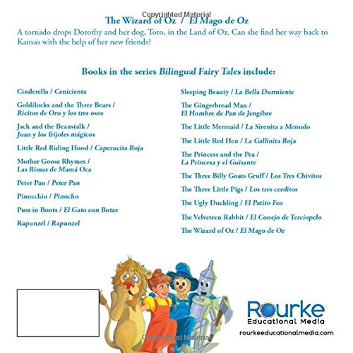 Rourke Educational Media Bilingual Fairy Tales Wizard of Oz Reader (English and Spanish Edition)