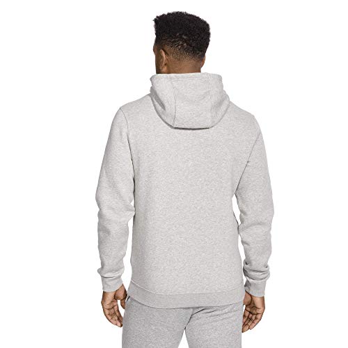 Nike Men's Sportswear Club Pullover Hoodie, Light Grey Heather/Light Grey Heather/White, XX-Large
