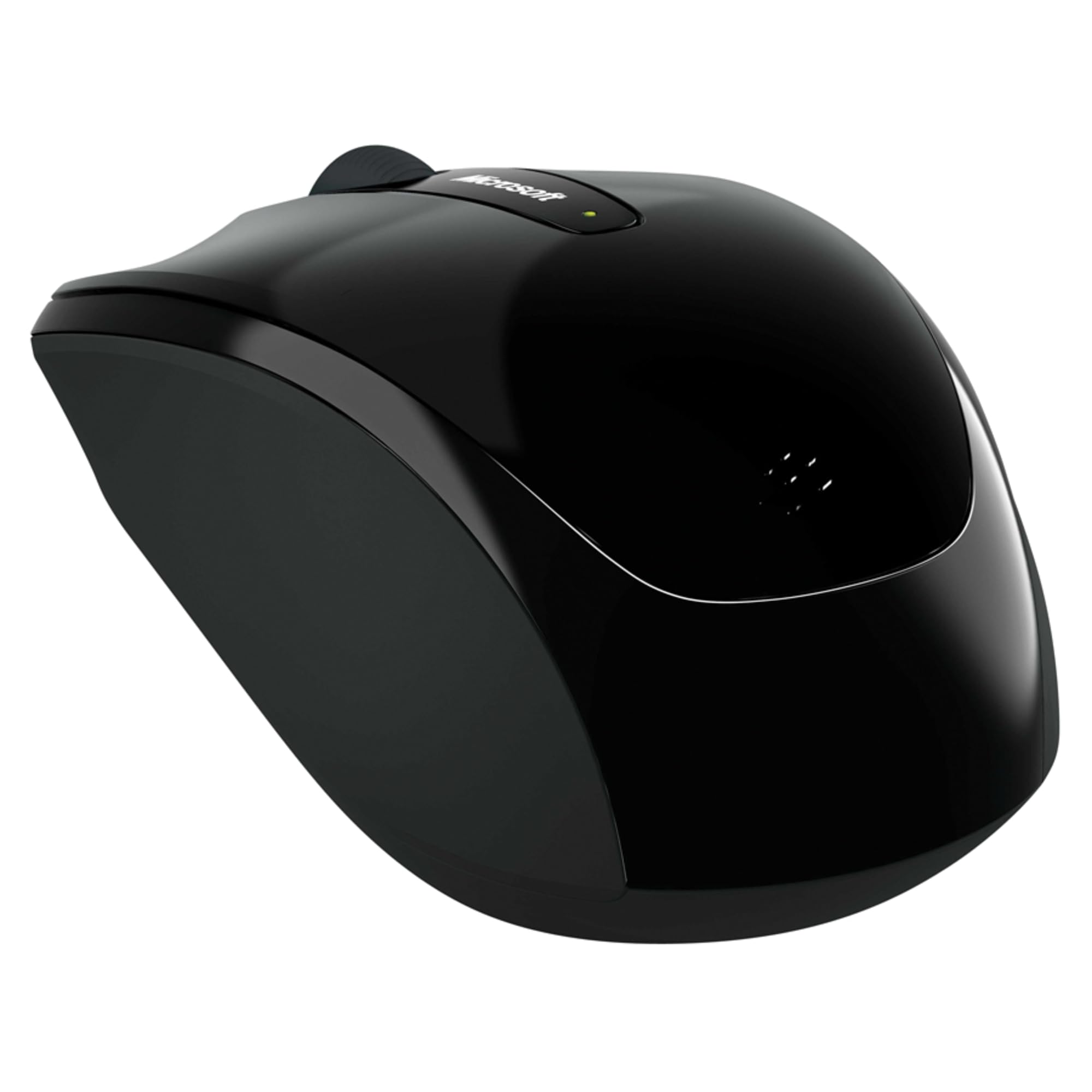 Microsoft Wireless Mobile Mouse 3500 - Black. Comfortable design, Right/Left Hand Use, Wireless, USB 2.0 with Nano transceiver for PC/Laptop/Desktop, works with for Mac/Windows Computers
