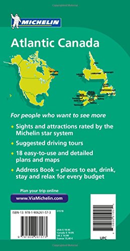 Michelin Green Guide Atlantic Canada, 1e (Green Guide/Michelin)