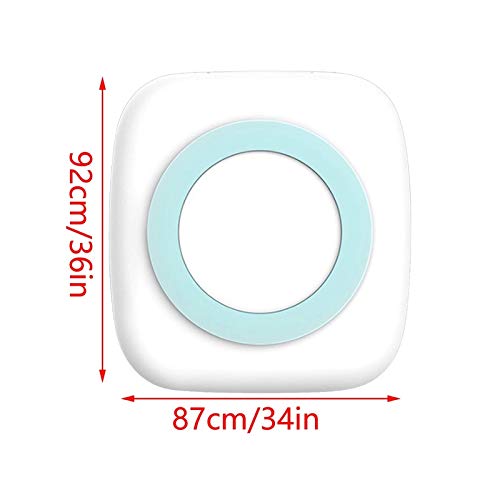 XXXDXDP Mini Portable Thermal Printer Paper Photo Pocket Thermal Printer 57mm Pos Printing Android iOS Printers (Color : 4 Printing Paper Pink)