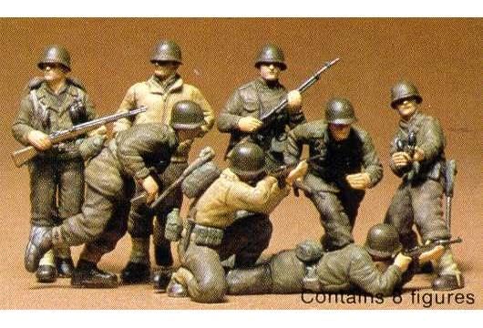 Tamiya 1/35 Scale US Infantry Western Europe WWII TAM35048