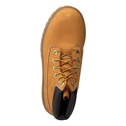 Timberland Kids' 6" Premium Waterproof-K, Wheat Nubuck, 2 M US Little Kid