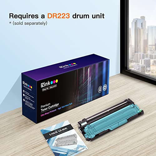 E-Z Ink (TM) High Yield Compatible Toner Cartridge Replacement for Brother TN227 TN223 for MFC-L3750CDW HL-L3210CW HL-L3290CD HL-L3230CDW MFC-L3710CW HL-L3270CDW (3 Pack)