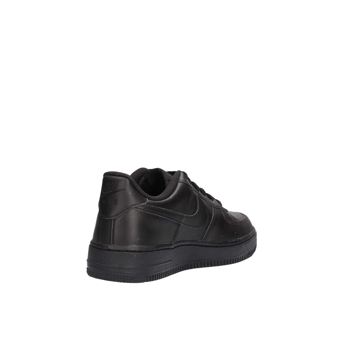 Nike Air Force 1 Big Kids Style Shoes 314192, Black/Black, 6