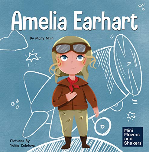 Mini Movers and Shakers 8 Book Box Set (Books 1-8: Elon Musk, Anne Frank, Serena Williams, Steve Jobs, Albert Einstein, Indra Nooyi, Amelia Earhart, Bruce Lee)