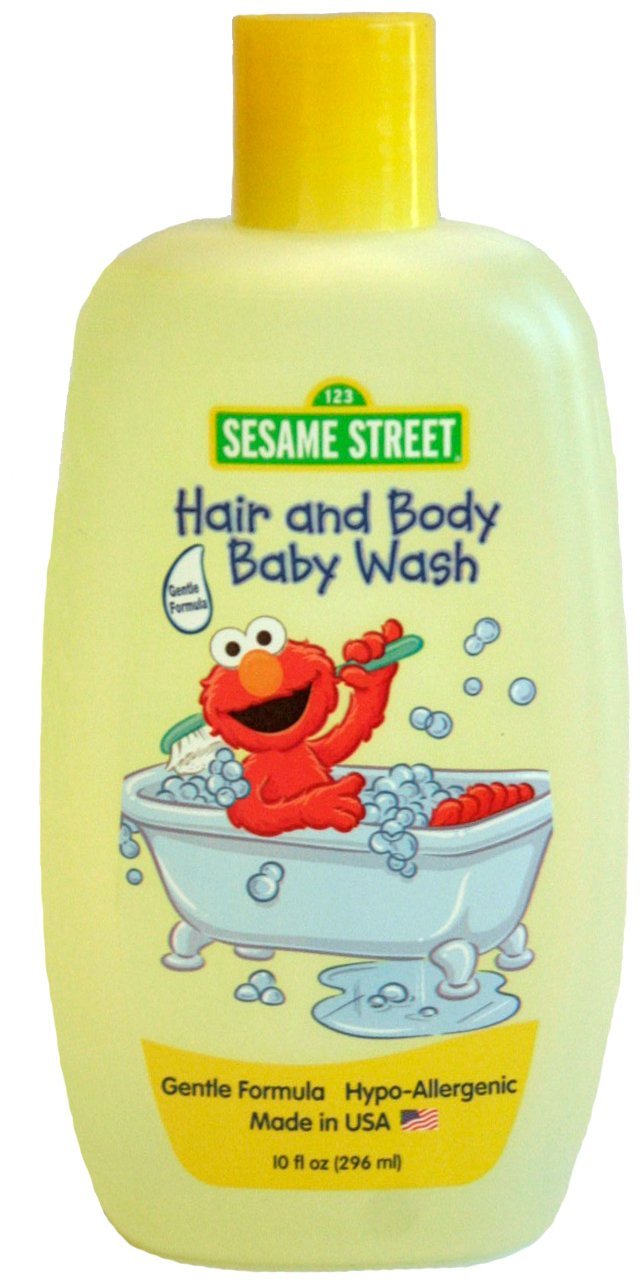 Blue Cross Sesame Street Hair and Body Baby Wash - 10 oz