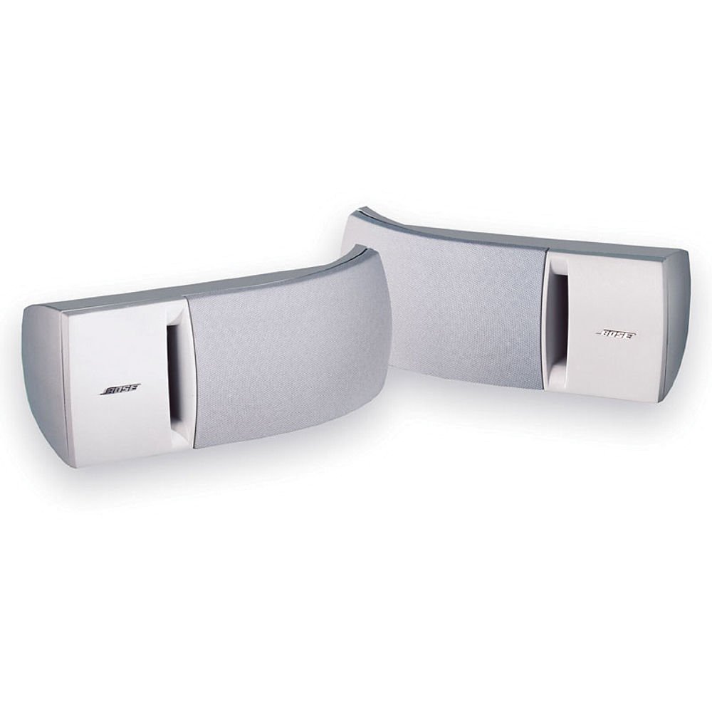 Bose 161 Speaker System (White) - Ideal for Stereo or Home Theater use